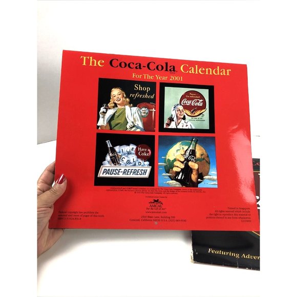 Coca Cola | Other | Vintage 20 Cocacola Calendar Featuring Ad Images ...